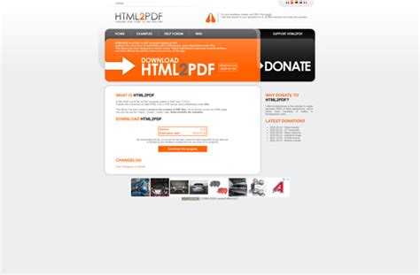 Html2pdf Open Source Php Class For Generating Pdf From Html Suggest