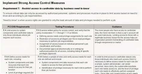 Centrifying Security Corner PCI DSS 3 0 Requirement 7 Implement Strong Access Controls 10