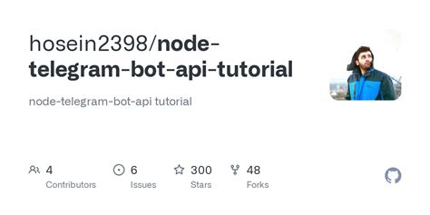 Github Hosein2398node Telegram Bot Api Tutorial Node Telegram Bot