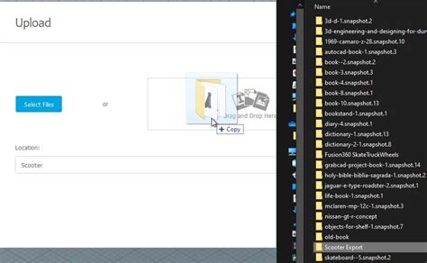 fusion help failed status when trying to import a solidworks