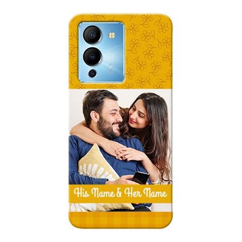 Buy Infinix Note Turbo Mobile Phone Covers Yellow Floral Design
