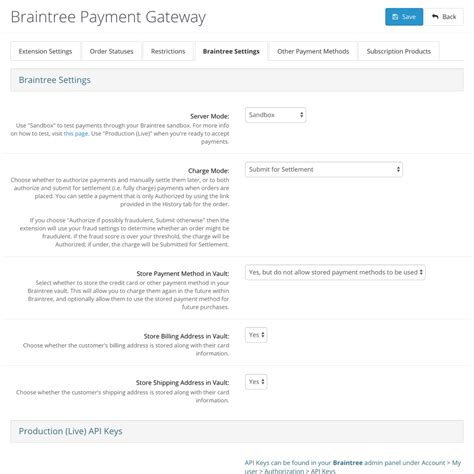 braintree payment gateway