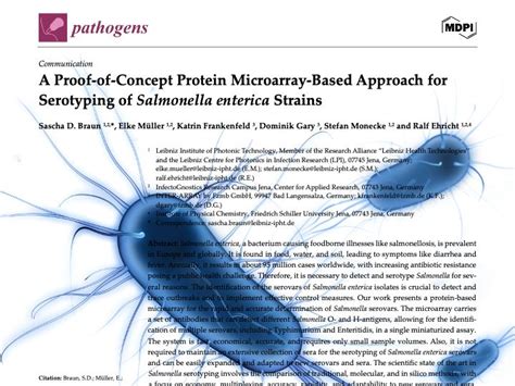 inter array by fzmb gmbh on linkedin salmonella microarray