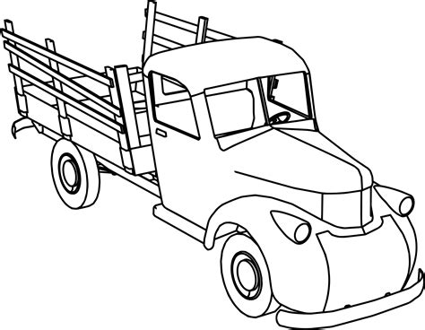 Gmc Truck Coloring Pages At Free Printable Colorings