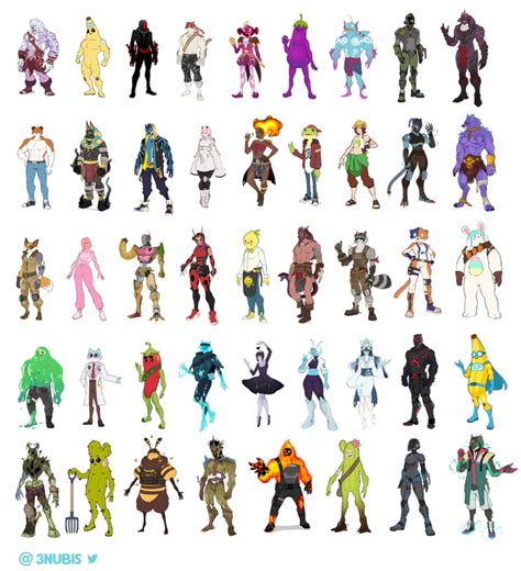 Fortnite Fanmade Skin Concept List 9gag
