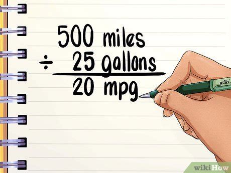 3 Ways To Calculate Fuel Consumption WikiHow