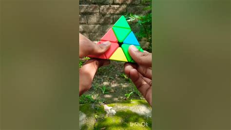pyraminx cube trick shorts cubetricks viral trending youtube