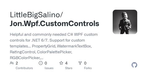 github littlebigsalino jon wpf customcontrols helpful and commonly