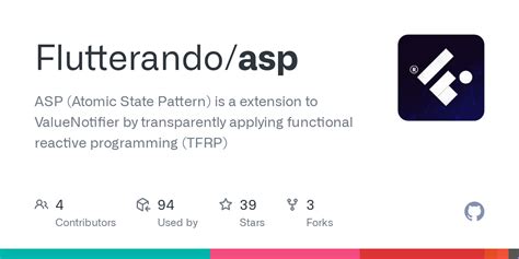 GitHub Flutterando Asp ASP Atomic State Pattern Is A Extension To ValueNotifier By