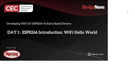 Developing Wifi Iot Esp8266 Arduino Based Digikey