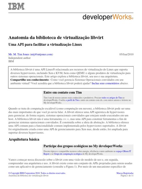 L Libvirt Pdf Pdf Virtualização Linux
