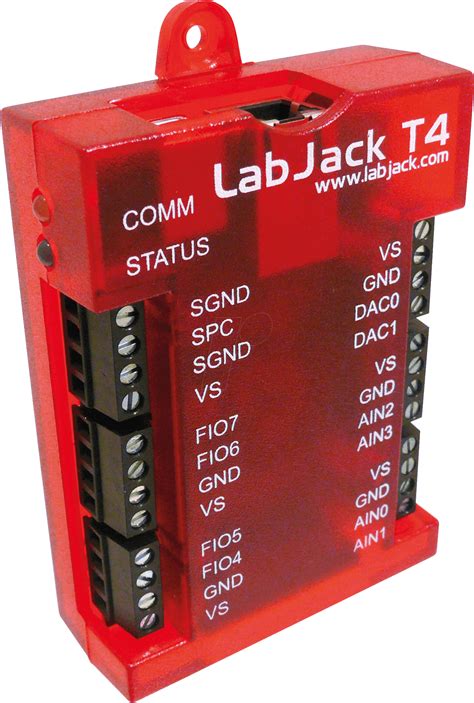 Labjack T4 Redlab Ethernet Lan Usb Mini Measurement Laboratory At Reichelt Elektronik