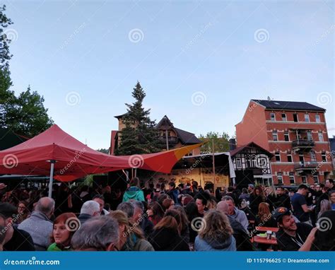 German Outdoor Festival Editorial Image Image Of German