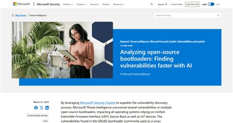 Microsoftがaiツールのsecurity Copilotを使ってgrub2・u Boot・bareboxなどのオープンソースブート