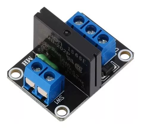 Módulo Relé Estado Sólido 1 Canal 5v Ssr G3mb 202p Arduino Mercadolivre