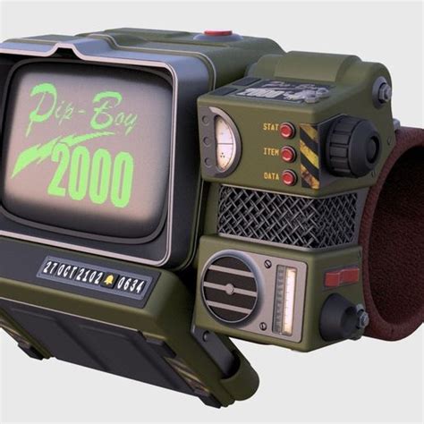 🎲 Fallout76 Pip Boy 2000 Mk Vi・free 3d File For ・cults