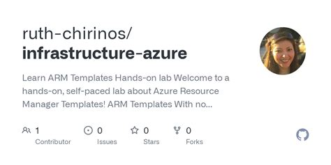 Github Ruth Chirinos Infrastructure Azure Learn Arm Templates Hands On Lab Welcome To A Hands
