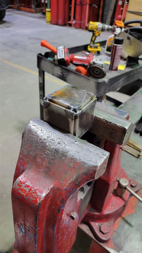 my first cube project r welding