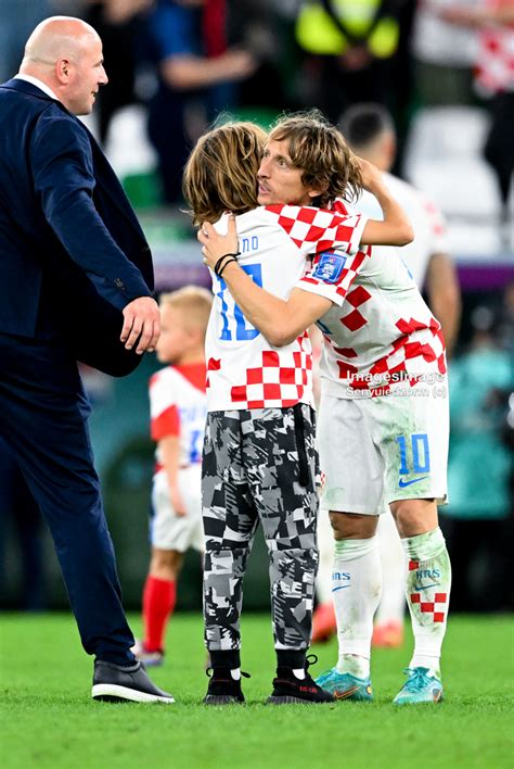 Fifa World Cup 2022 Luka Modric And Son Ivano Modrić In Qatar Images Image