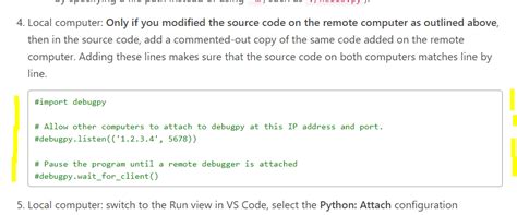 Remote Debugging Documentation Is Wrong Issue Microsoft Vscode GitHub
