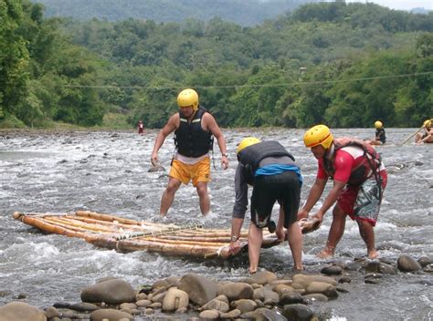 Our Journeys Our Journals Borneo Challenge Bamboo Rafting On The River