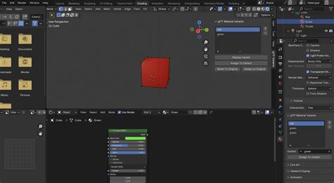 Using Variants In Blender Basics And Interface Blender Artists Community