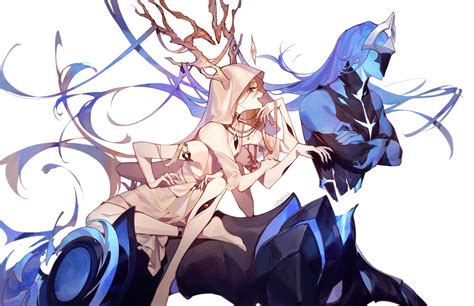 Yaoshi And Lan Honkai And More Drawn By Elodeas Danbooru