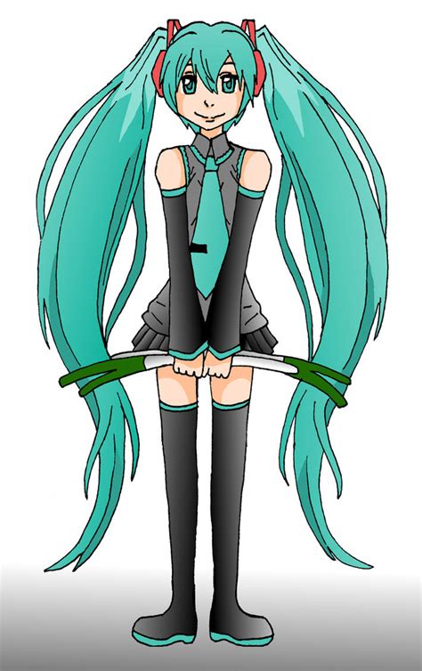 Vocaloid Miku By Xxx Teddybear Xxx On Deviantart