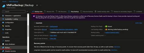 Data Protection With Azure Backup