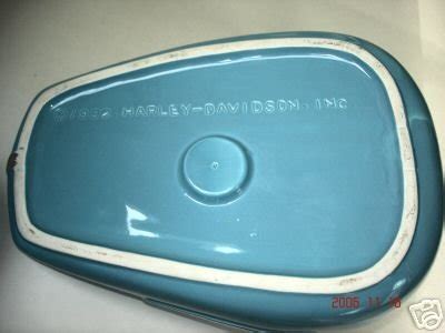 Harley Davidson Gas Tank Ceramic Cookie Jar Storage Nr 19802038