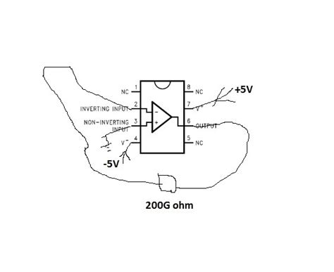 Out Put Of LMC6001AI Is Saturated What Is The Problem Amplifiers Forum Amplifiers TI E2E