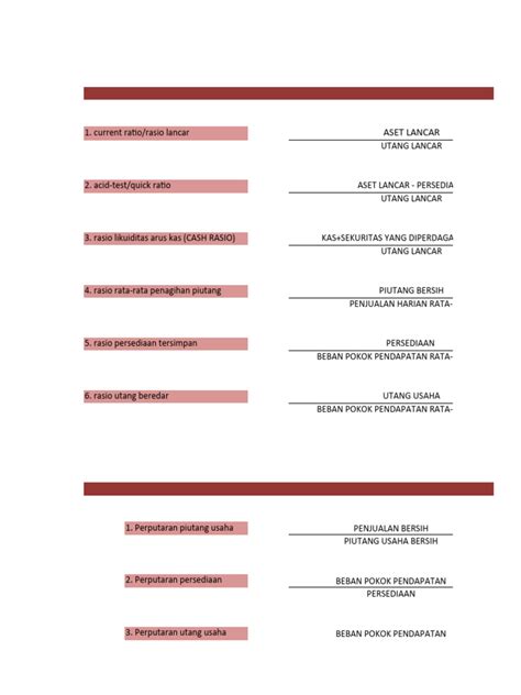 Menghitung Current Asset Pdf
