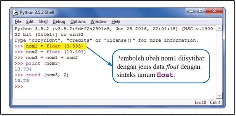 Contoh Kod Arahan Python Yeojattal Web