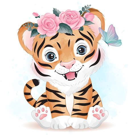Scrapbooking Clip Art And Image Files Instant Download Tiger Sublimation