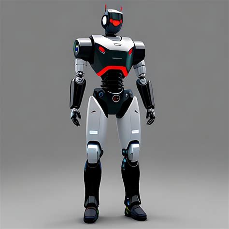 Premium Photo Full Body Robot Hero Background Image
