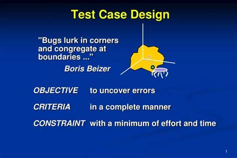 PPT Test Case Design PowerPoint Presentation Free Download ID