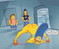 Post Imsmexyftw Jimbo Jones Marge Simpson Milhouse Van Houten Nelson Muntz The Simpsons