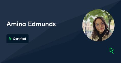 Amina Edmunds Full Stack Developer