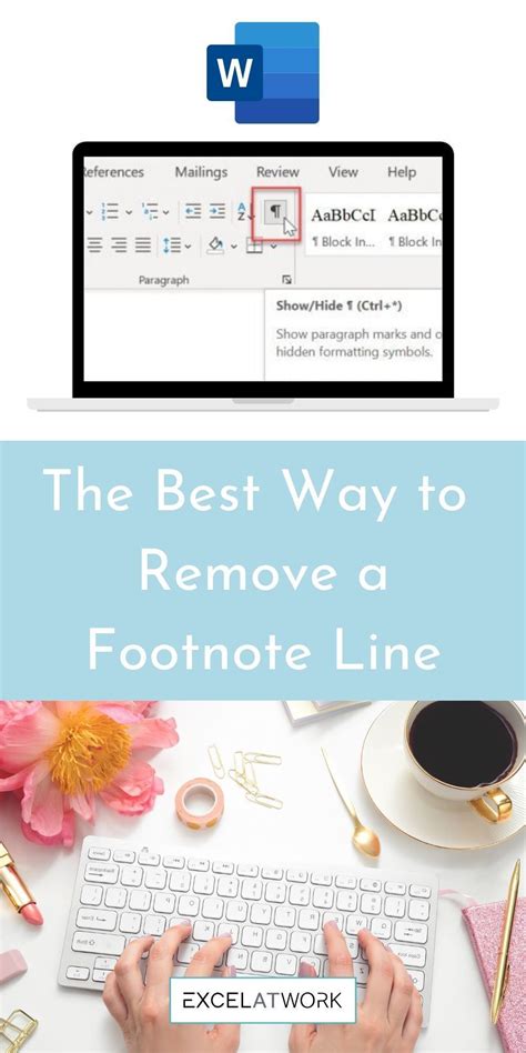 How To Remove A Footnote Line In Word Artofit