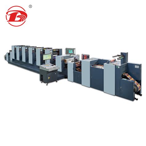 Dbjy 320 450 Jumbo High Speed Rotary Flexo Offset Machine Offset Printing Machine 4 Colour And