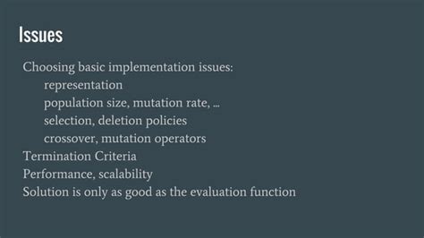 genetic algorithm artificial intelligence presentation ppt