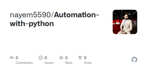 GitHub Nayem Automation With Python