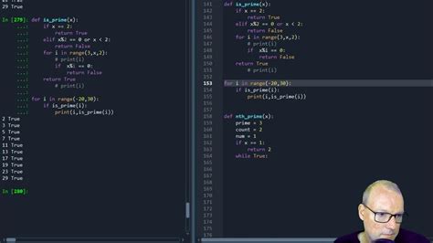 Python Basics Live Stream Prime Numbers Youtube