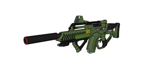 Archivo Stl Download Gun 3d Model Weapon Rifle G A 18 Trigger