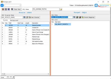 DL Sync Features ETL SAP To DB Single DB
