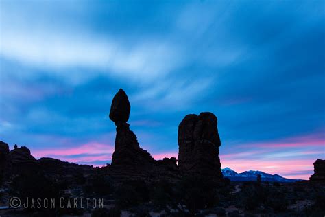 Capturing Sunrise At Balanced Rock Carltonaut
