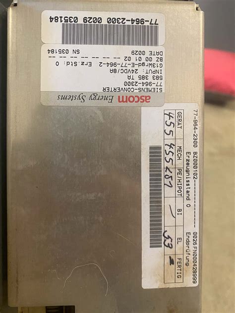 Siemens Sinumerik 840d Commande Cnc 2000 Id10788 Vanto