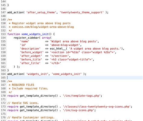 How To Add A Widget Area Above Your Wordpress Blog Posts