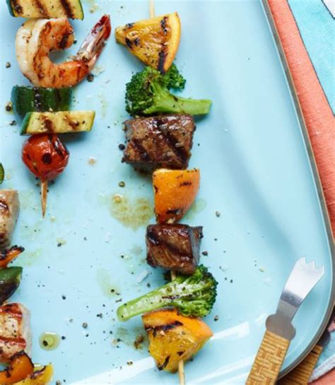 Beef Orange And Broccoli Kebabs Grilled Recipes
