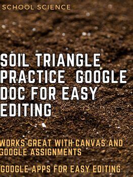 Soil Triangle Practice Worksheet Earth Environmental Science High Babe